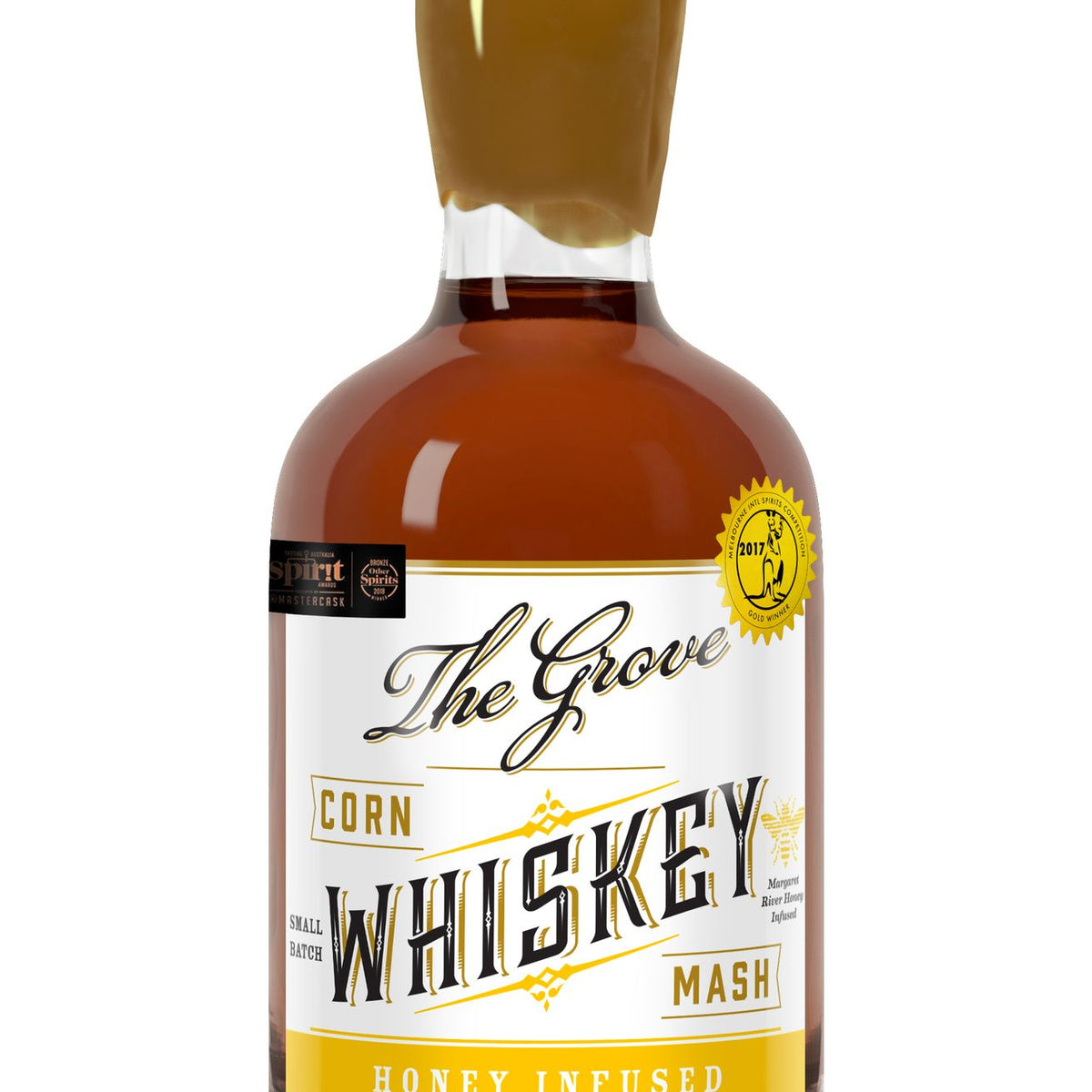 Corn Mash Whiskey Honey 350ml – The Grove Distillery